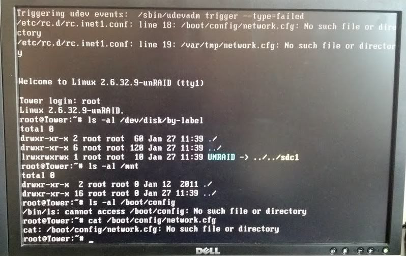 SOLVED: No IP address when viewing 'ifconfig eth0' - General Support (V5 and Older) - Unraid