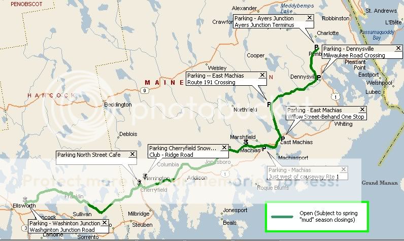 Downeast Sunrise Trail | Hardcore Sledder
