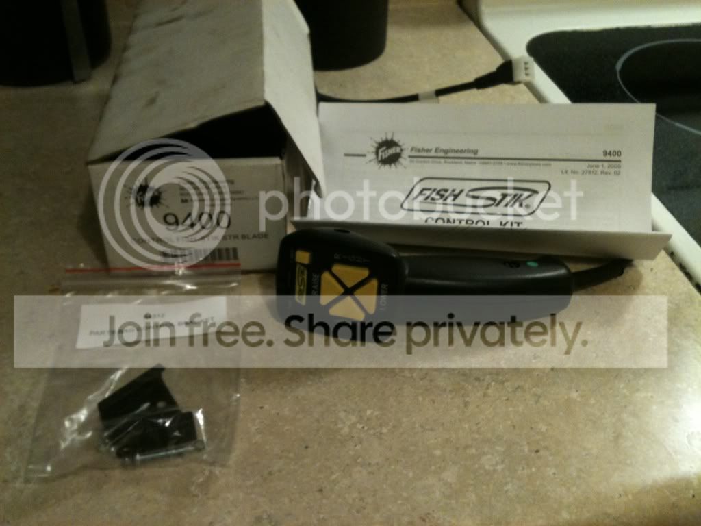 Fisher Fish Stick Plow Controller - Like New (Straight Blade) | Snow ...