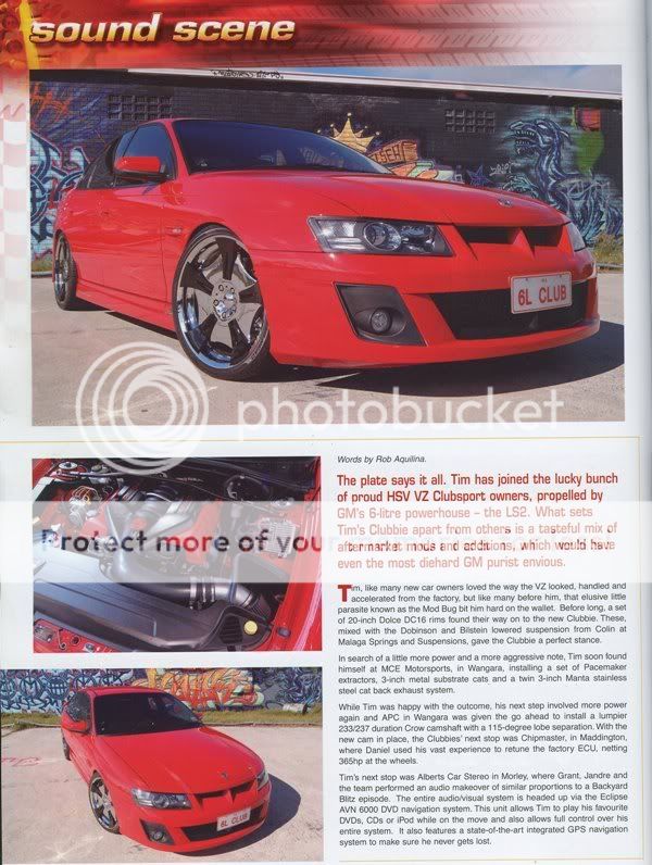 F/S VZ Clubsport - Perth